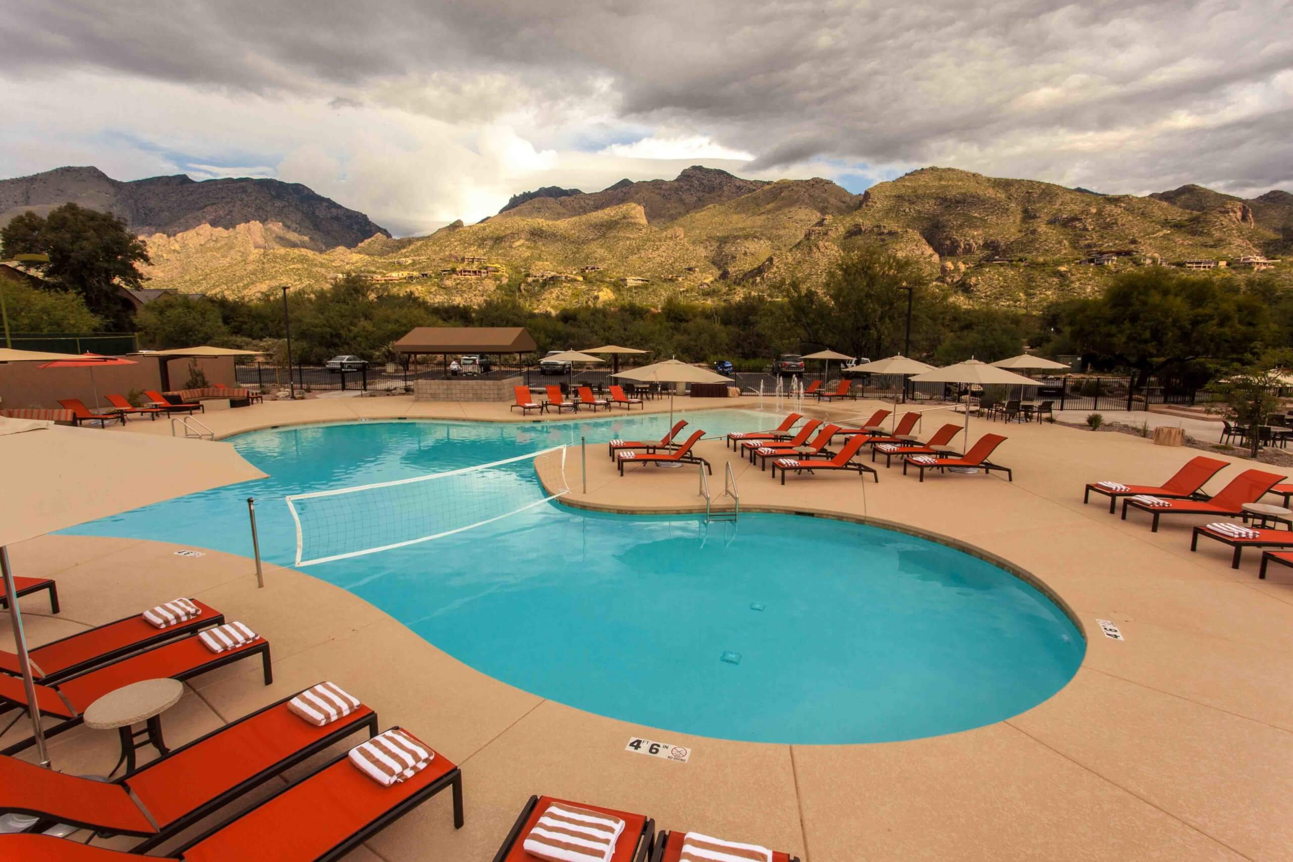 Pool at Ventana Canyon Racquet Club - Cimarron Circle Construction